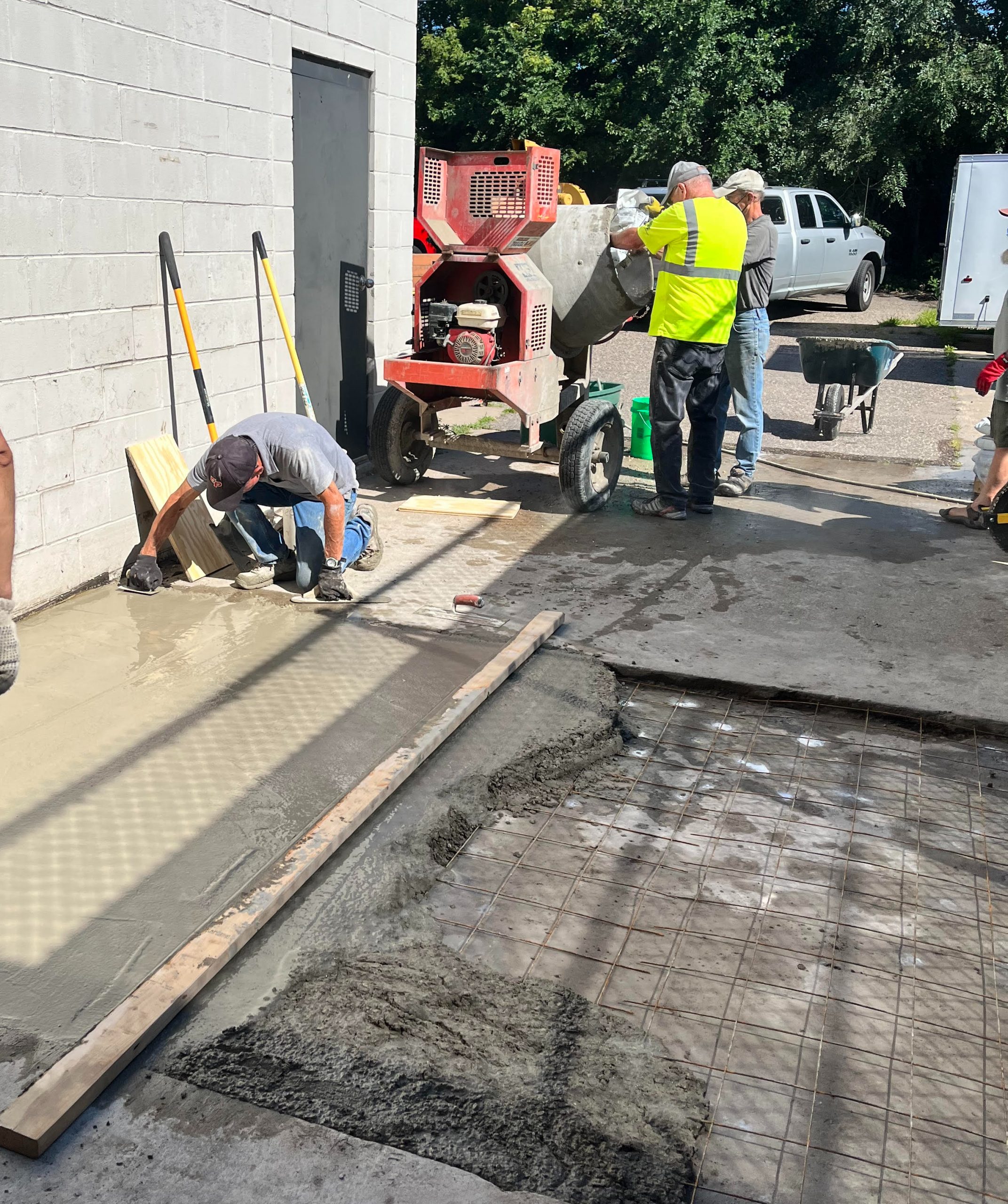 Repairing Our Back Parking Lot - Mano a Mano